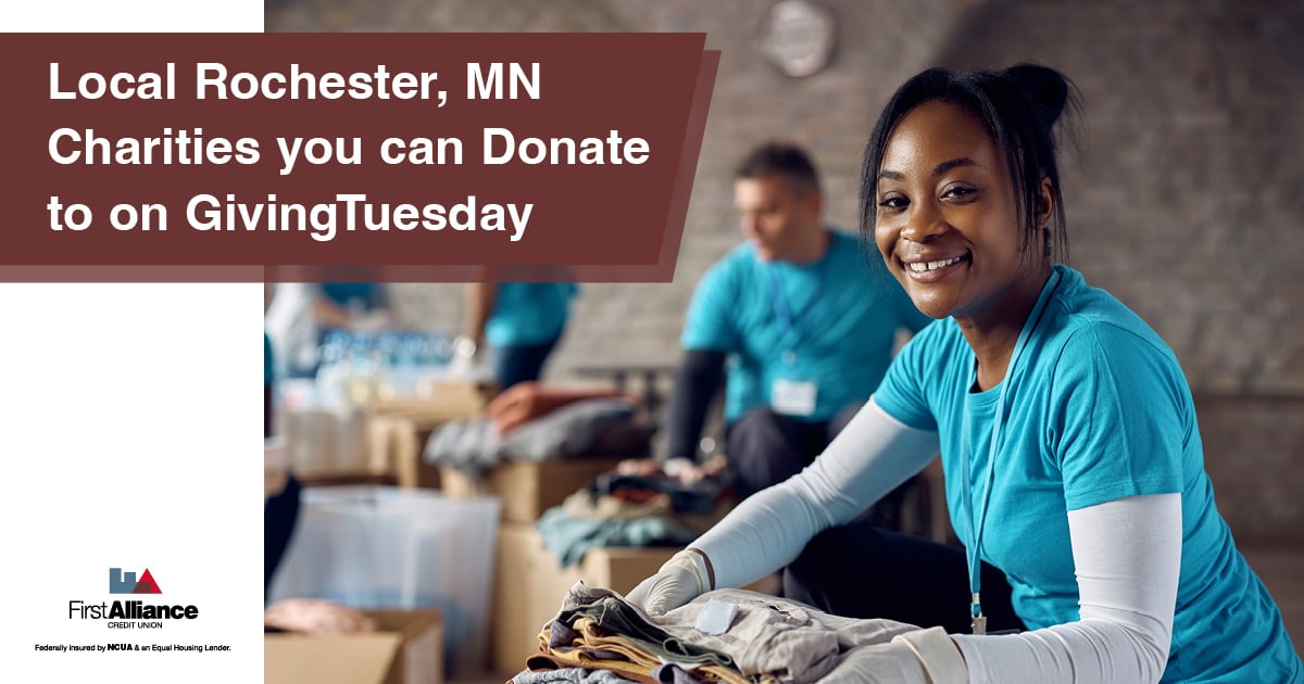 Local Rochester, MN Charities you can Donate to on GivingTuesday