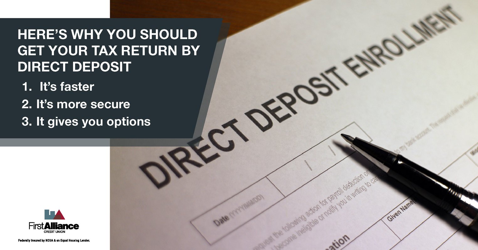 3 Reasons to Get Your Tax Return by Direct Deposit
