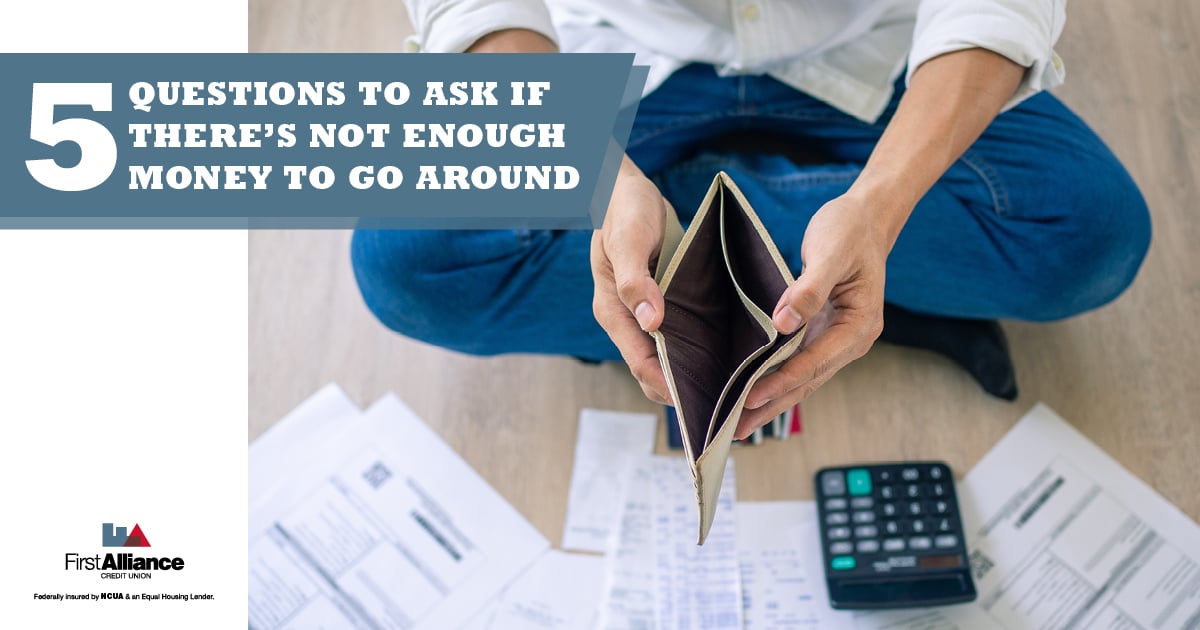 5 Questions to Ask if There's not Enough Money to go Around