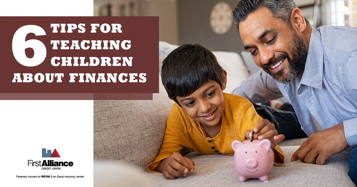 6 Tips for Teaching Children About Finances