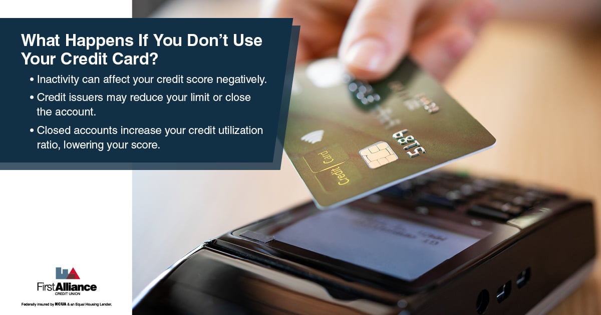 What Happens If You Don’t Use Your Credit Card?