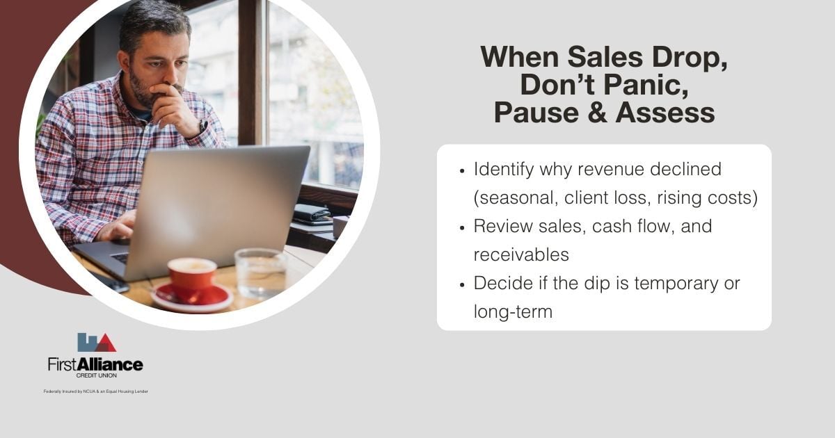 What to Do If Your Small Business Revenue Drops Unexpectedly