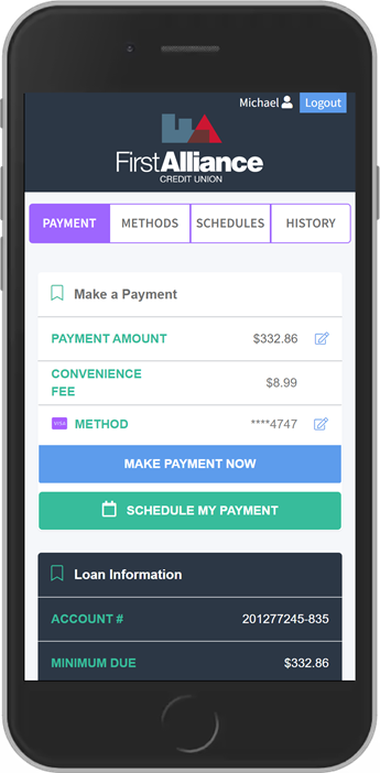 Make a Loan Payment | First Alliance Credit Union